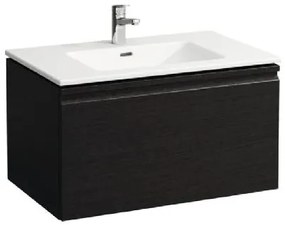 Laufen Pro S - Skříňka s umyvadlem, 800x500 mm, 1 zásuvka, wenge H8609634231041