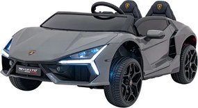 Elektrické autíčko Lamborghini Revuelto XL šedé