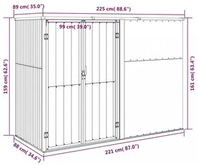 Zahradní domek Dekorhome