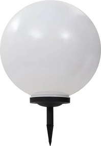 Zahradní solární lampy 2 ks LED kulovité 40 cm RGB 277129