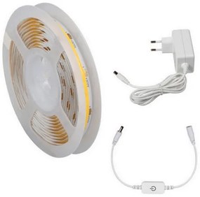 Sada LED pásku Kanlux LED COB SET 3M DIM-WW teplá bílá 3000K vypínač s funkcí stmívače