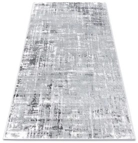 Moderní kusový koberec MEFE 8722 šedý / bílý Rozměr: 80x150 cm
