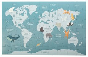 Sass & Belle Puzzle s kufříkem Endangered Animals