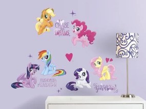 York Wallcoverings Samolepky na zeď s pohádkovým motivem MY LITTLE PONY s nápisy