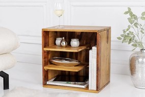 Designový odkládací stolek Louis 43 cm Sheesham