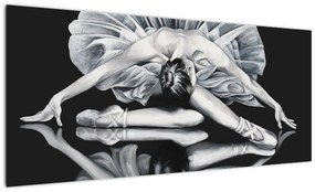 Obraz baleríny (100x40cm)