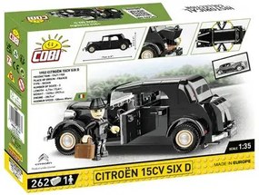 COBI 2267 Citroën 15CV SIX D / 1:35 / 262 kostek / od 7 let