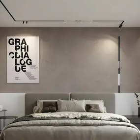 Ideal Lux EGO WIDE černá / Lištové svítidlo / 26W / 3400lm / 3000K / 1
