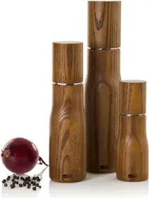 AdHoc LEVO jasan tmavý / Mlýnek na sůl a pepř / 15 cm / keramický mech