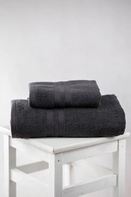 PEMITEX Ručník a osuška LINDA 500 g/m2  Ručník LINDA tmavě šedá 50x90 cm