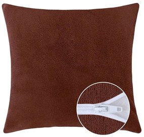Bellatex Povláček MIKRO jednobarevný 40x40 cm Hnědá