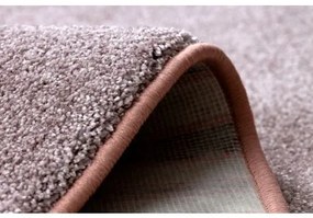koberec, koberec metráž SAN MIGUEL špinavě růžová 61 hladký, Jedno velikost 300x300 cm | krásné koberce cz