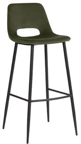 LABEL51 barová židle JOSH armádní zelená Color: Army green UK-30.306