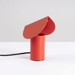 Červená hliníková LED stolní lampa (výška 15 cm) BISCUIT – Thoro