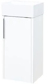 Mereo Vigo - Skříňka s umývátkem 330x710x295 mm, L/P, lesklá bílá CN350