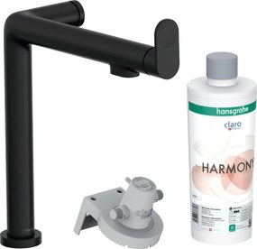 Hansgrohe Aqittura M91, filterSystem 240, 1jet, startovací sada, černá matná, HAN-76802670