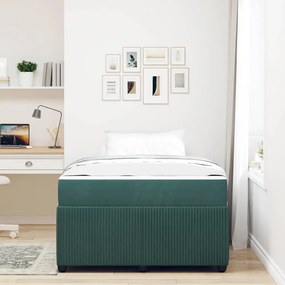 Rám postele Tmavě zelená 120 x 200 cm textil 3398389