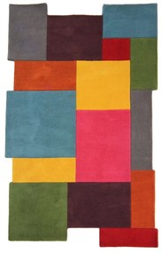 Barevný vlněný koberec Flair Rugs Collage, 120 x 180 cm