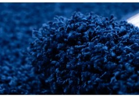 Dywany Luszczow Kusový koberec, běhoun SOFFI shaggy 5 cm tmavě modrý Rozměr koberce: 80 x 150 cm
