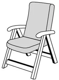 Polstr STAR 7028 střední - polstr na židli a křeslo