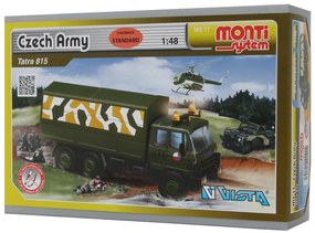 Stavebnice Monti System MS 11 Czech Army Tatra 815 1:48 v krabici 22x15x6cm
