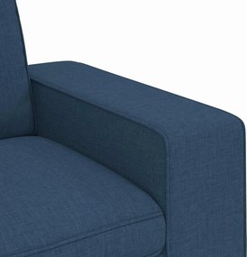 Set pohovek 2 ks Modrá textil 3407506