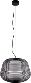 FARO 72104-156 AKCE - Venkovní závěsné svítidlo NARA černé 1xE27 460mm - FARO
