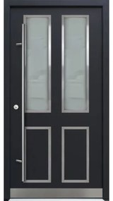 ALU-DOOR - Ocelové/hliníkové domovní dveře DS92 - Motiv DS09 105148