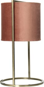 Stolní dekorační lampa Santos Pink&Gold výška 45cm