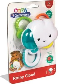 Clementoni BABY Chrastítko Dešťový mráček 2v1 / od 3 měsíců