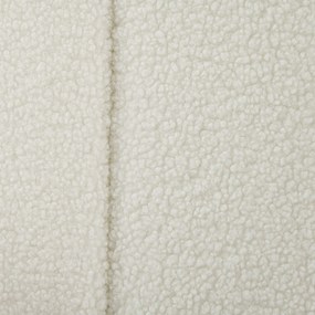 HOMCOM čalouněná lavice, postelová lavice s úložným prostorem, nosnost až 120 kg, 102x45x46 cm, krémově bílá