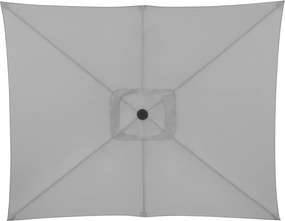 Doppler LIFE zahradní slunečník 250 x 200 cm světle šedá