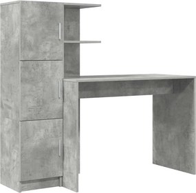 Stůl Betonově šedá 133.5 x 50 x 124 cm 2 ks 3337292