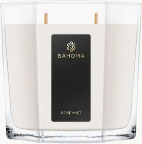 Ručně litá vonná XL svíčka Rose Mist (růžové poupě, mandarinka)