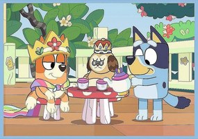 TREFL Bluey a její svět 4v1 12,15,20,24 dílků