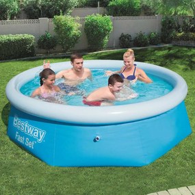 Bestway Nafukovací Bazén Fast Set Kulatý 244 X 66 Cm 57265
