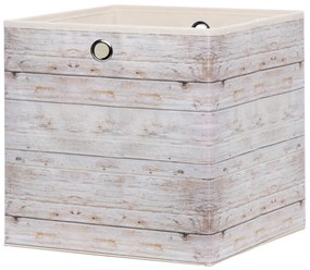 Finori úložný box s motivem Wood 2