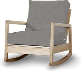 Potah na křeslo IKEA Lillberg barva šedá látka pletený vzor