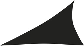 vidaXL Stínící plachta oxfordská látka trojúhelníková 3x4x5 m [135173] Barva: Černá