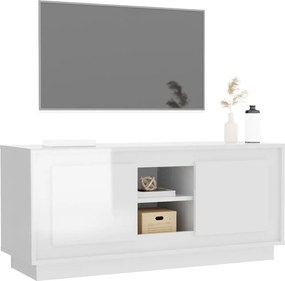 vidaXL TV skříňka 102 x 35 x 45 cm kompozitní dřevo [819862] Barva: Betonová šedá