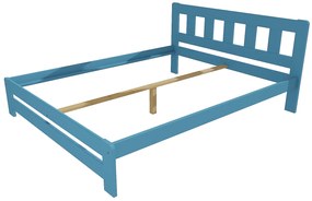 Dvoulůžková postel VMK010B 180 modrá