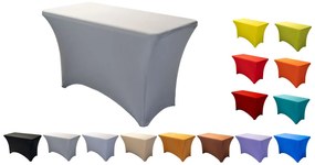 Elastický ubrus na skládací stůl 122x60 cm VÍCE BAREV Barva: 7 SVĚTLE ZELENÁ
