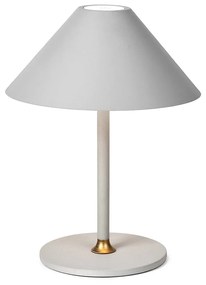 Halo Design 800810 stolní lampa Hygge na baterie šedá, 3W, 20cm