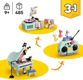 LEGO® Creator 3 v 1 31392 Hudební dekorace: Klavír s kočkou / Počet dí