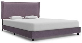 Rám postele bez matrace Taupe látka 135x190 cm