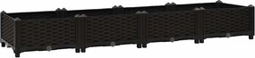 Vyvýšený záhon 160 x 40 x 23 cm polypropylen 316529