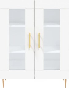 vidaXL Skříň highboard 69,5 x 34 x 180 cm kompozitní dřevo [3195723] Barva: šedá sonoma