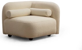 Hanah Home Křeslo VICTORIA krémové 859FTN2042