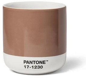 Světle hnědý porcelánový šálek na cappuccino 175 ml Mocha Mousse 17-1230 – Pantone