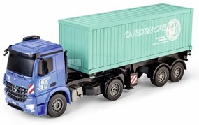 Rc auto carson rc kamion mercedes-benz arocs s kontejnerem 1:20 rtr sada
